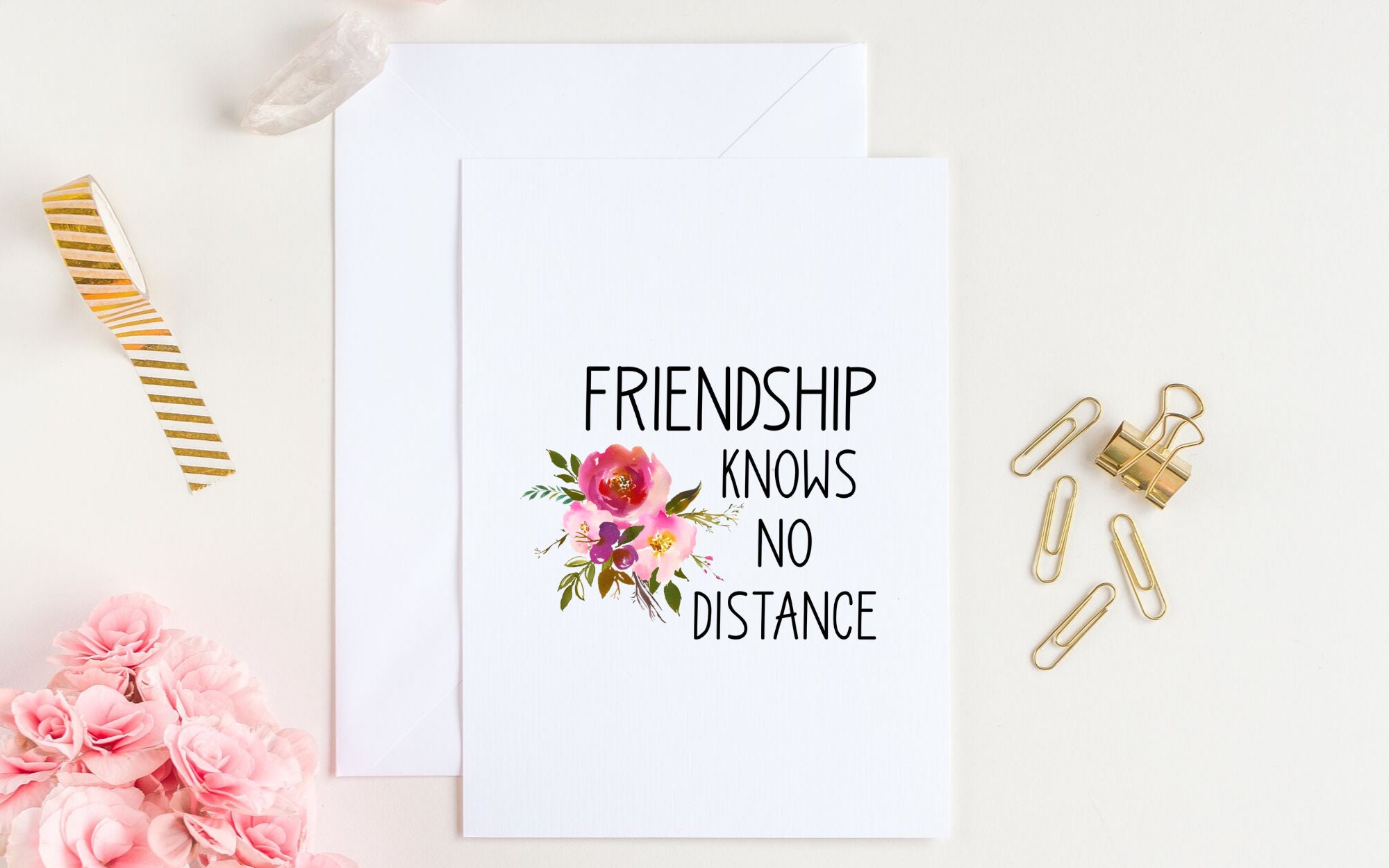 Long Distance Friendship Card Moving Away | Etsy