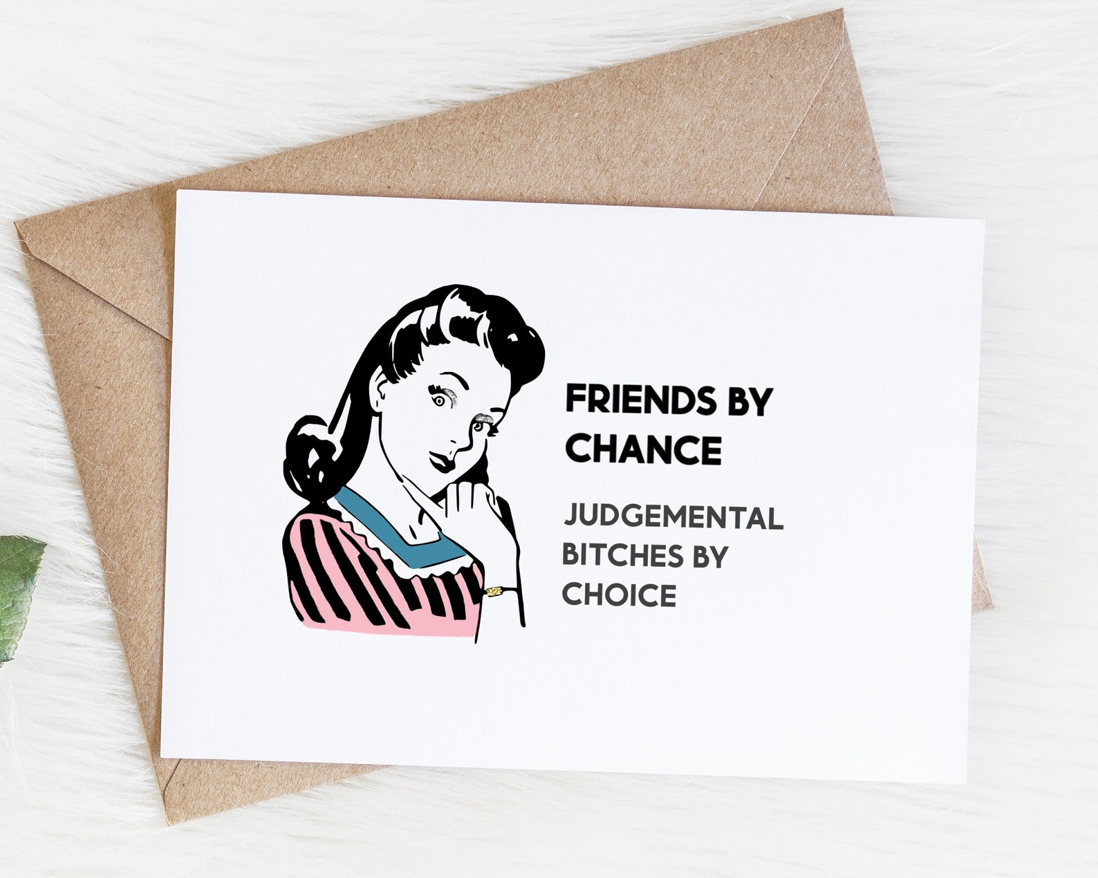 Funny Friendship Card Best Friend Birthday Sarcastic Card - Etsy