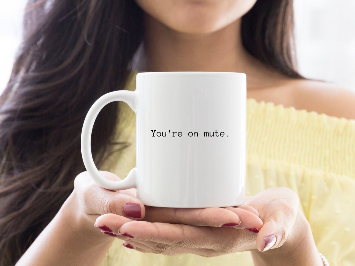 You're on Mute Mug - Etsy