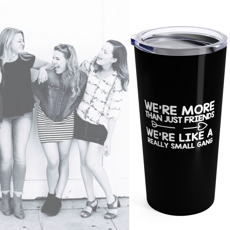 Personalized Best Friend Cups, Small Girl Gang, Soul Sisters, Insulated ...