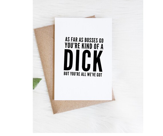 Rude Boss Humor