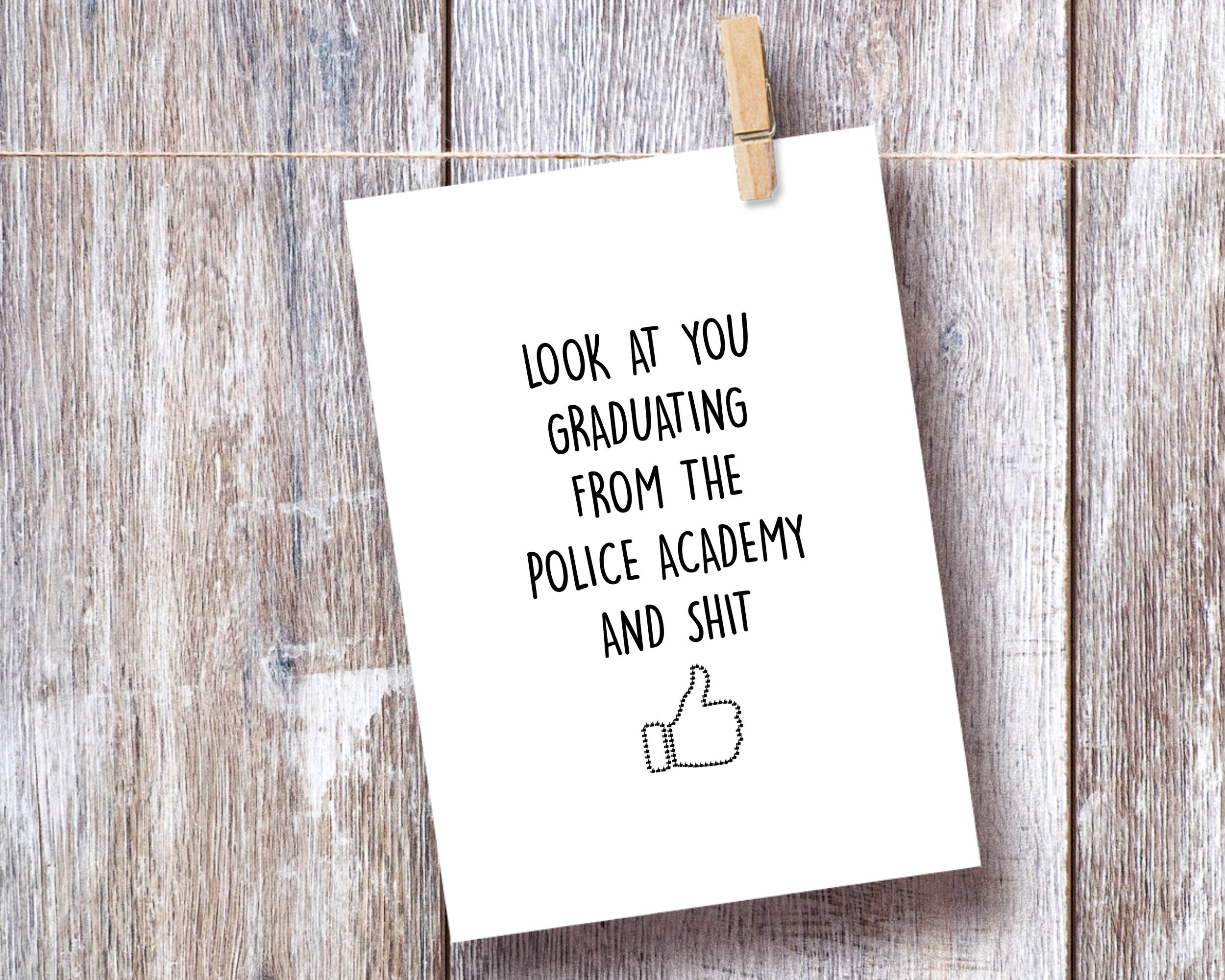 Funny Police Academy Quotes