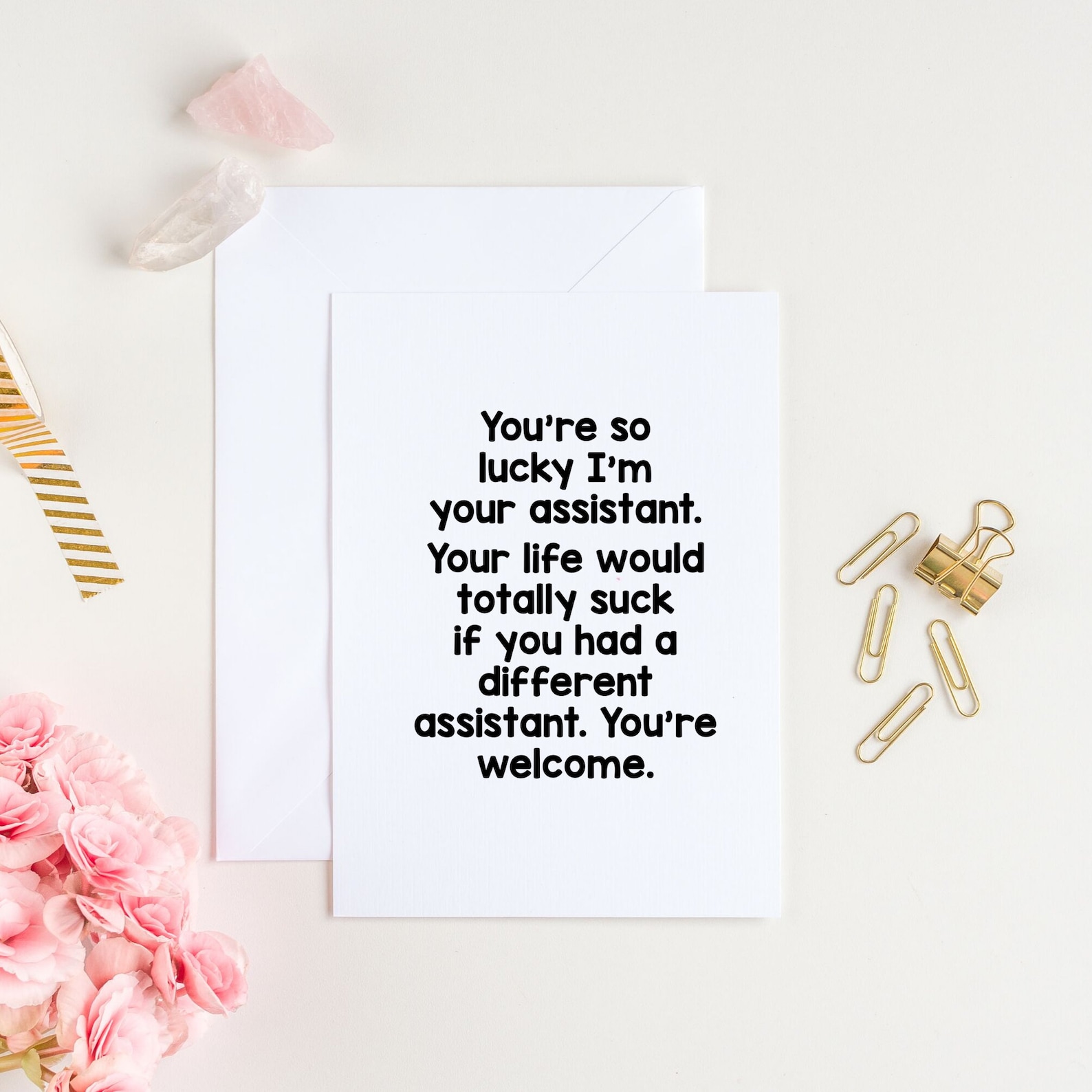 Boss Day Card From Assistant Funny Gag Gift - Etsy