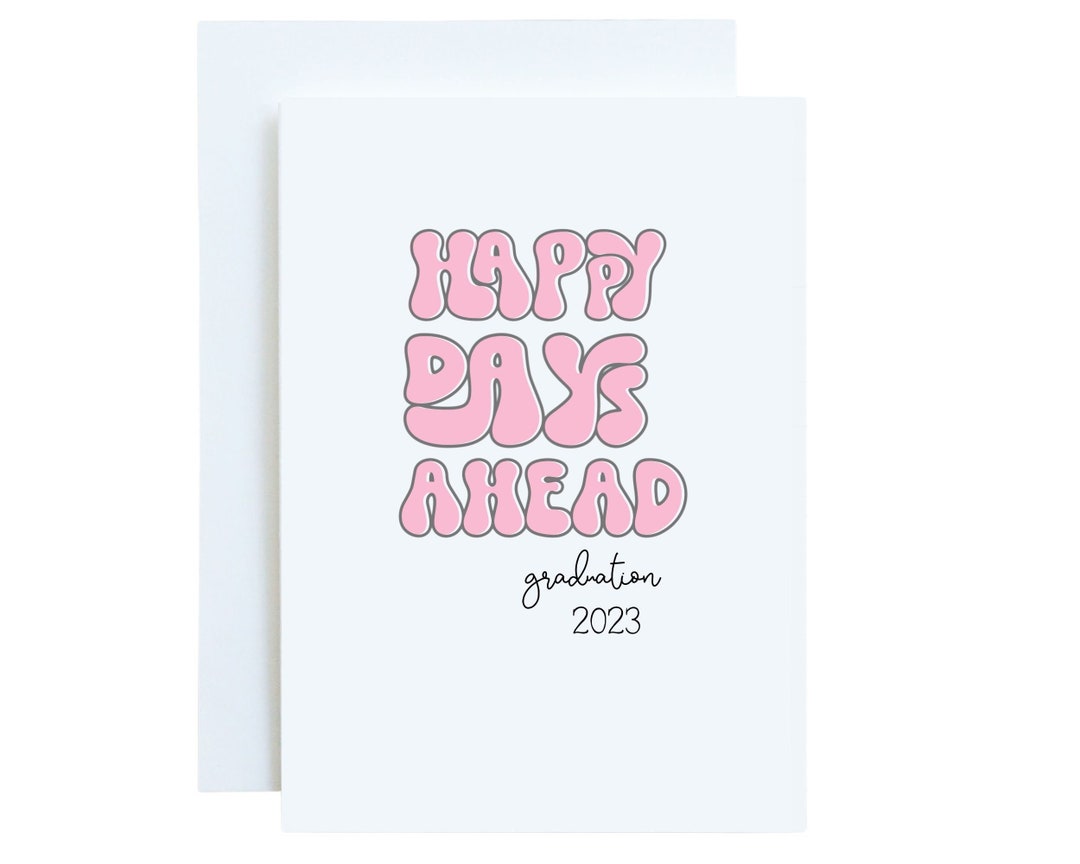 Graduation Card for Her, Class of 2023, Inspirational Congratulations ...