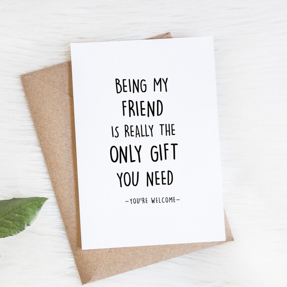 I Just Need A Good Friend