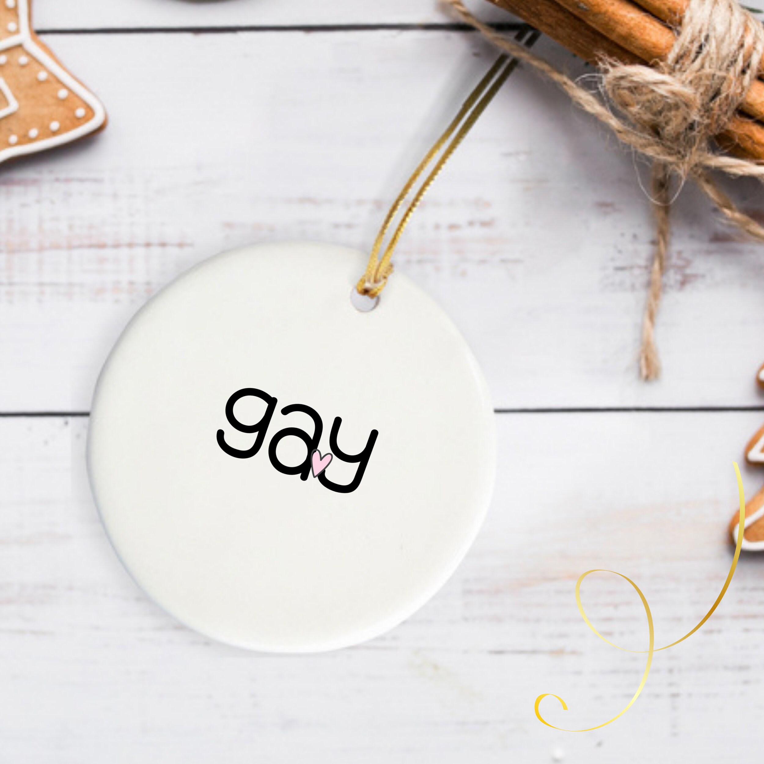 Gay Gifts Lesbian Christmas Ornament LGBTQ Gifts Gay Pride - Etsy.de