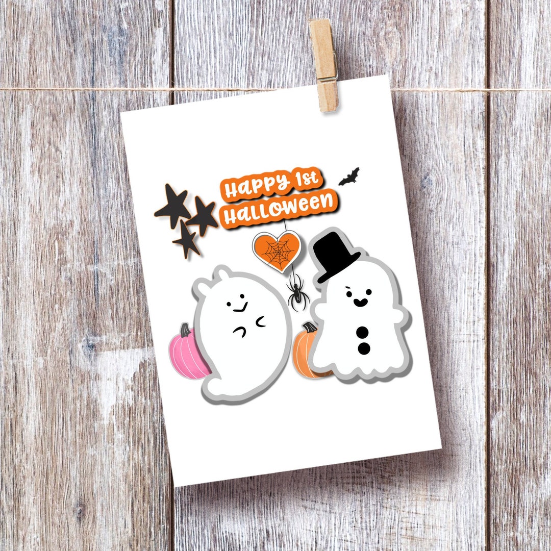 Husband Card, First Halloween, Boyfriend Card, Funny Love Card, Happy ...