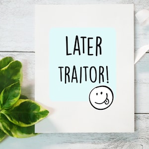 Going Away Gift for Coworker, Boss Leaving, Funny Goodbye Farewell Card ...