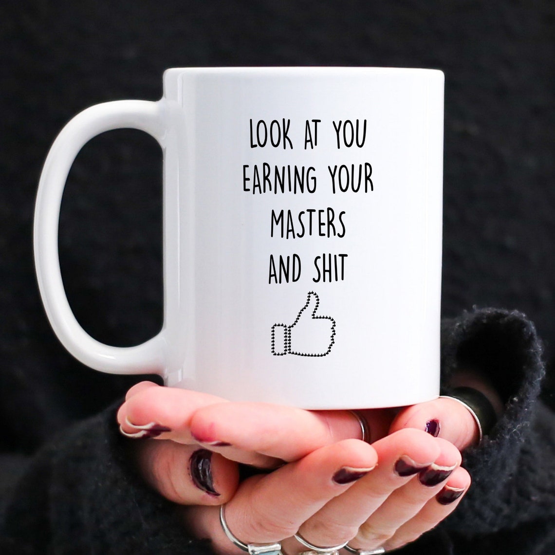 Congratulations on Earning Your Masters Degree Graduation Gag - Etsy