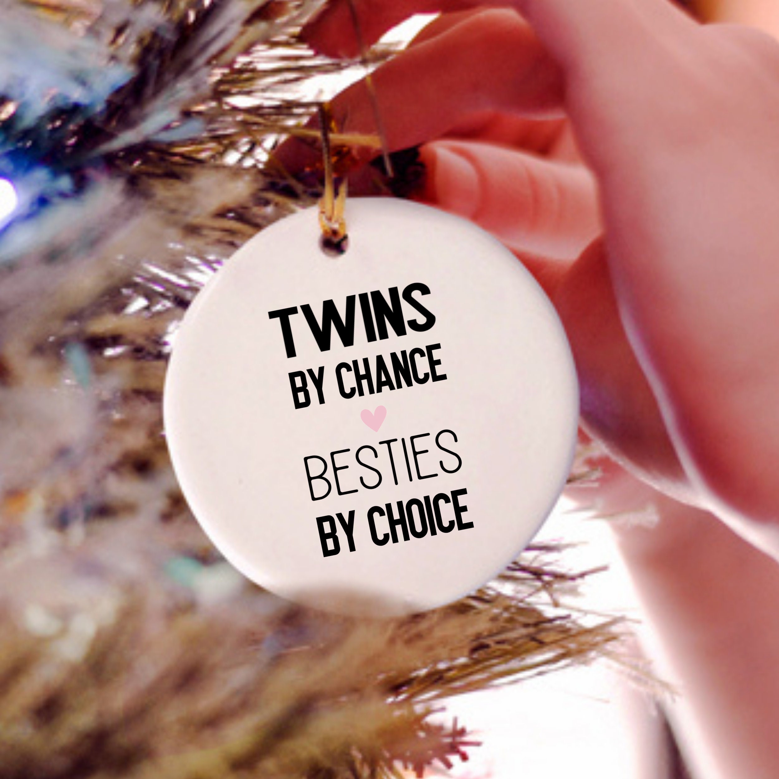 Twin Gift Sister Birthday Cute Christmas Ornament By Chance Etsy twin-gift-sister-birthday-cute-christmas-ornament-by-chance-etsy