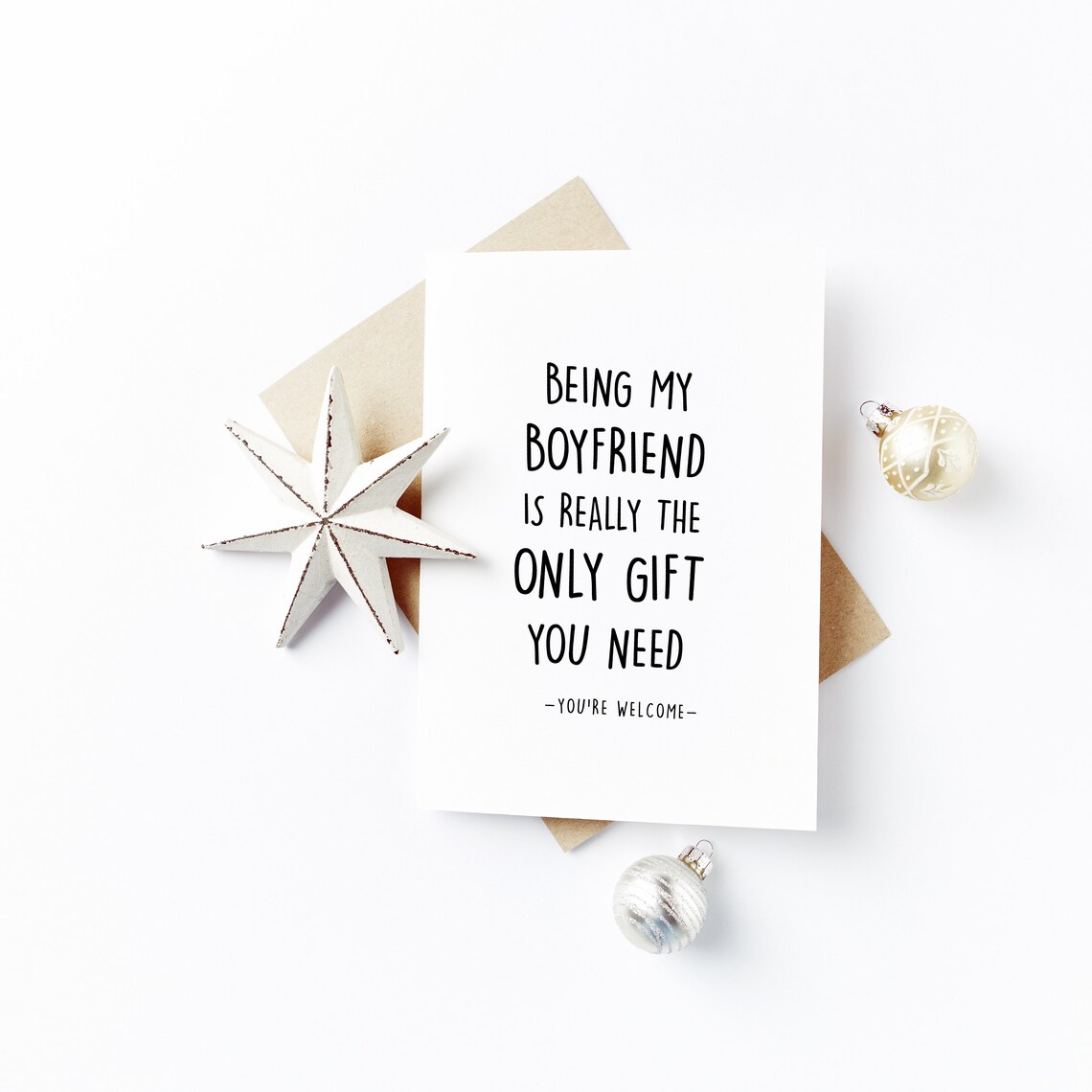 Boyfriend Card Boyfriend Birthday Funny Anniversary Card for | Etsy