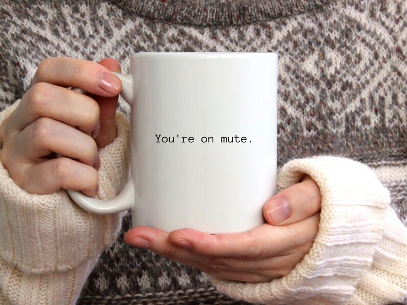 You're on Mute Mug - Etsy