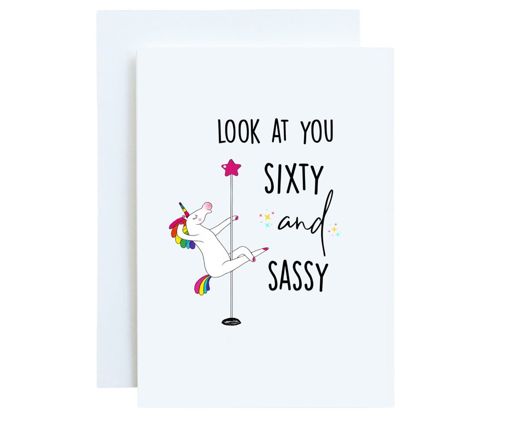 Funny 60th Birthday Card for Women, Look at You, Friend Turning Sixty ...
