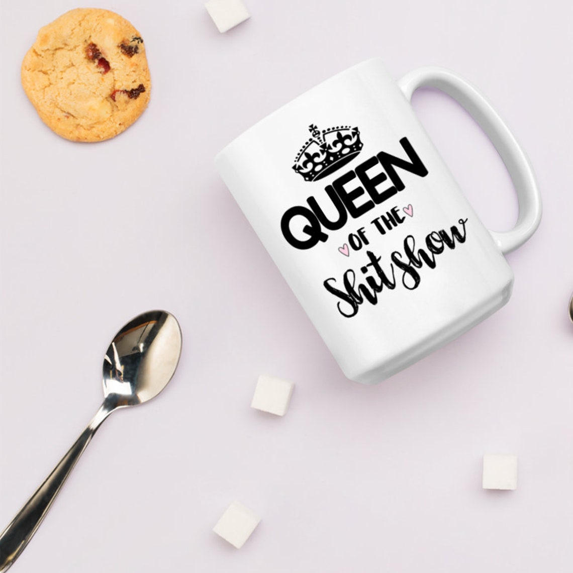 Queen of the Shit Show Funny Gift for Mom Statement Coffee | Etsy