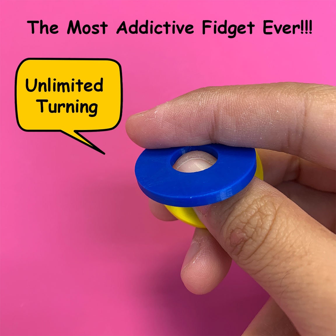 Clicking Fidget Fidget Spinner Fidget Fun Desk Toy - Etsy