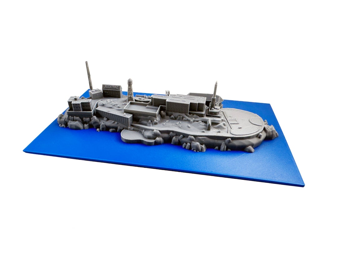 Alcatraz Island 3D Model | Alcatraz Island | Alcatraz | San Francisco ...