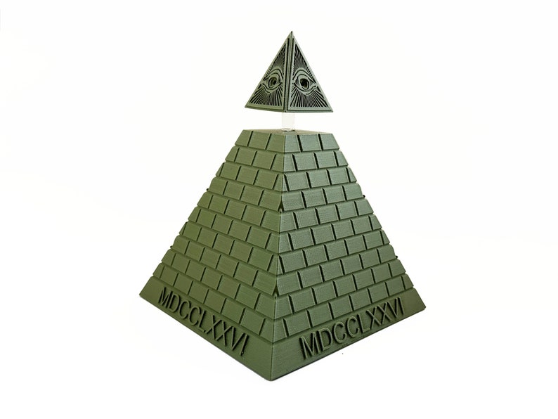 All Seeing Eye Dollar Pyramid Eye of Providence Illuminati - Etsy