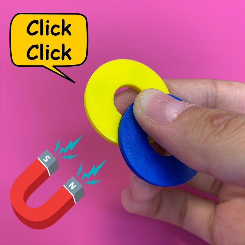 Clicking Fidget Fidget Spinner Fidget Fun Desk Toy - Etsy