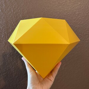 Large Size Diamond, Fake Diamond, Diamond Decor, Diamond Prank, Kids ...