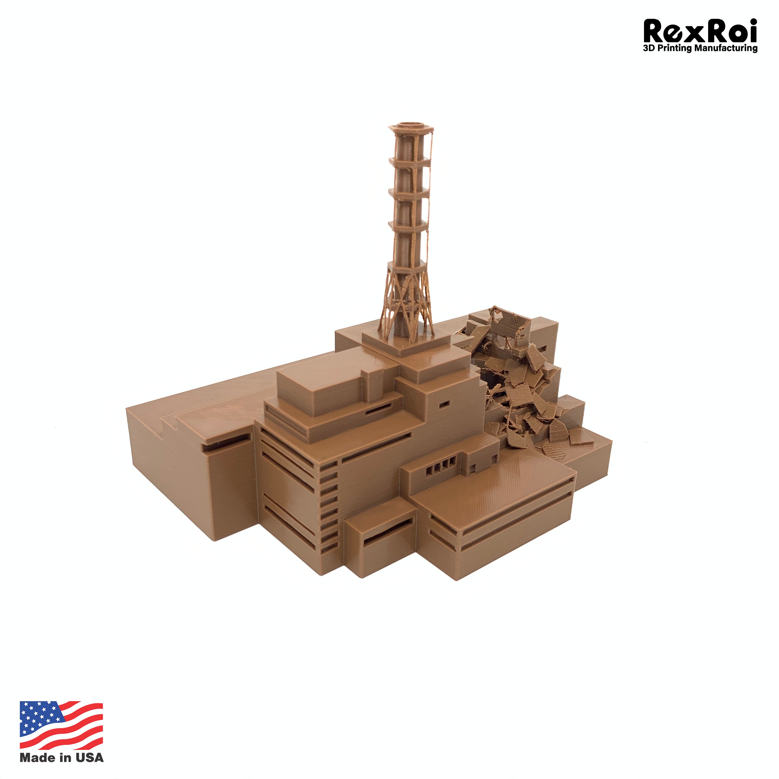 Chernobyl Nuclear Plant Model Chernobyl 3D Model Chernobyl - Etsy UK