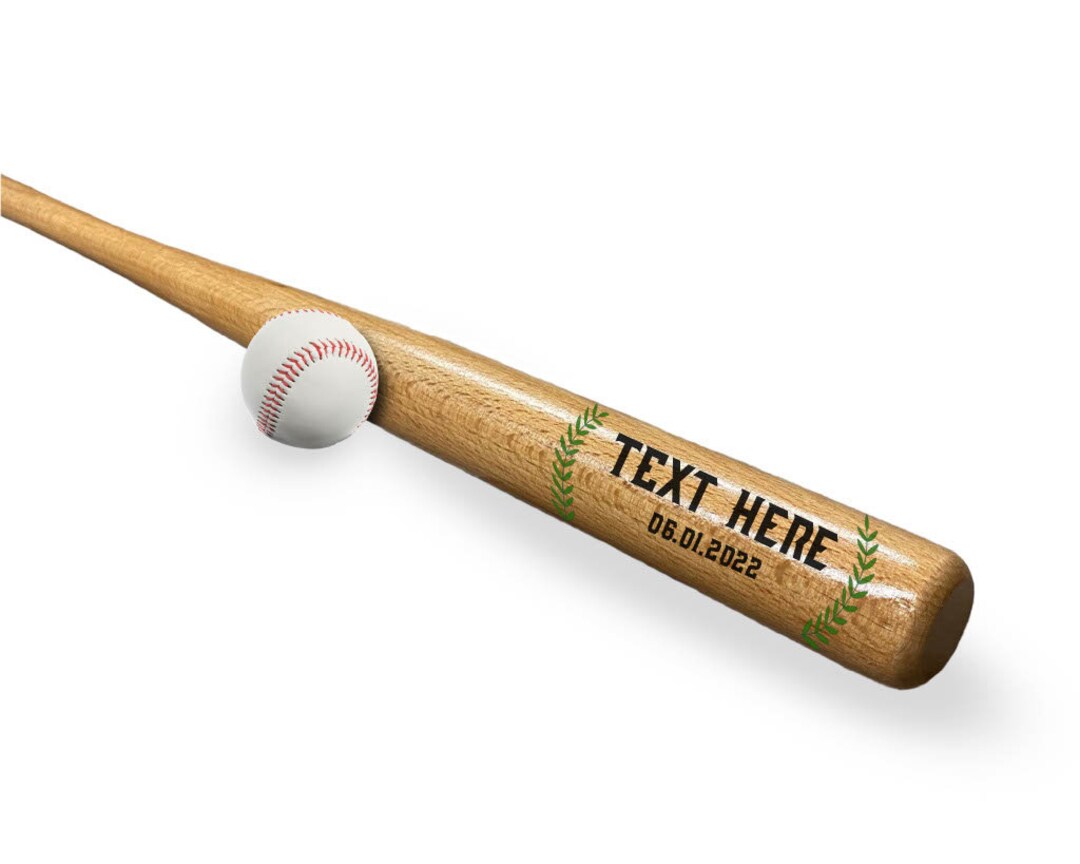 Personalized Mini Baseball Bat, UV Printed Wood (18 Inch) - Etsy