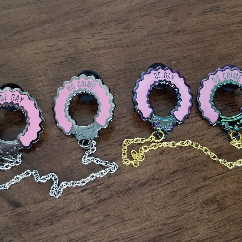 Fuzzy Pink Handcuff - Etsy