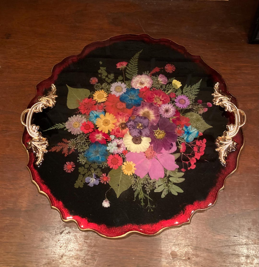 Vintage Style Serving Tray - Etsy