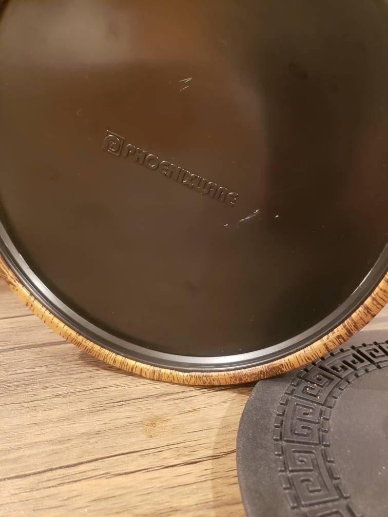 Kitchen & Dining Drink & Barware Barware Vintage Wood Look Ice Bucket ...