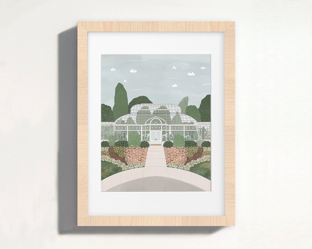 Volunteer Park Conservatory | Seattle, Washington | Fine Art Print ...