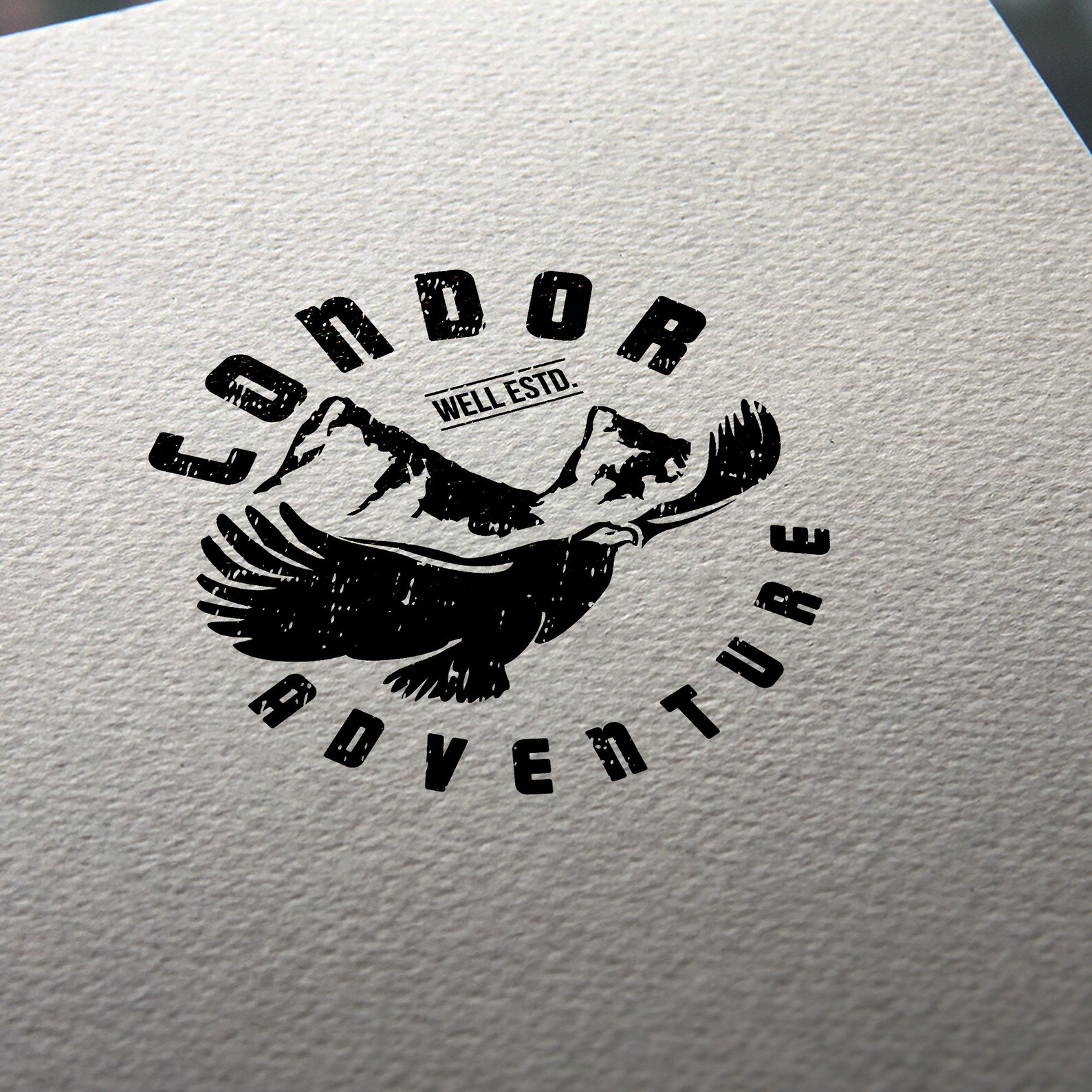 Condor Emblem + Customization, Adventure Emblem, Condor Logo, Adventure ...