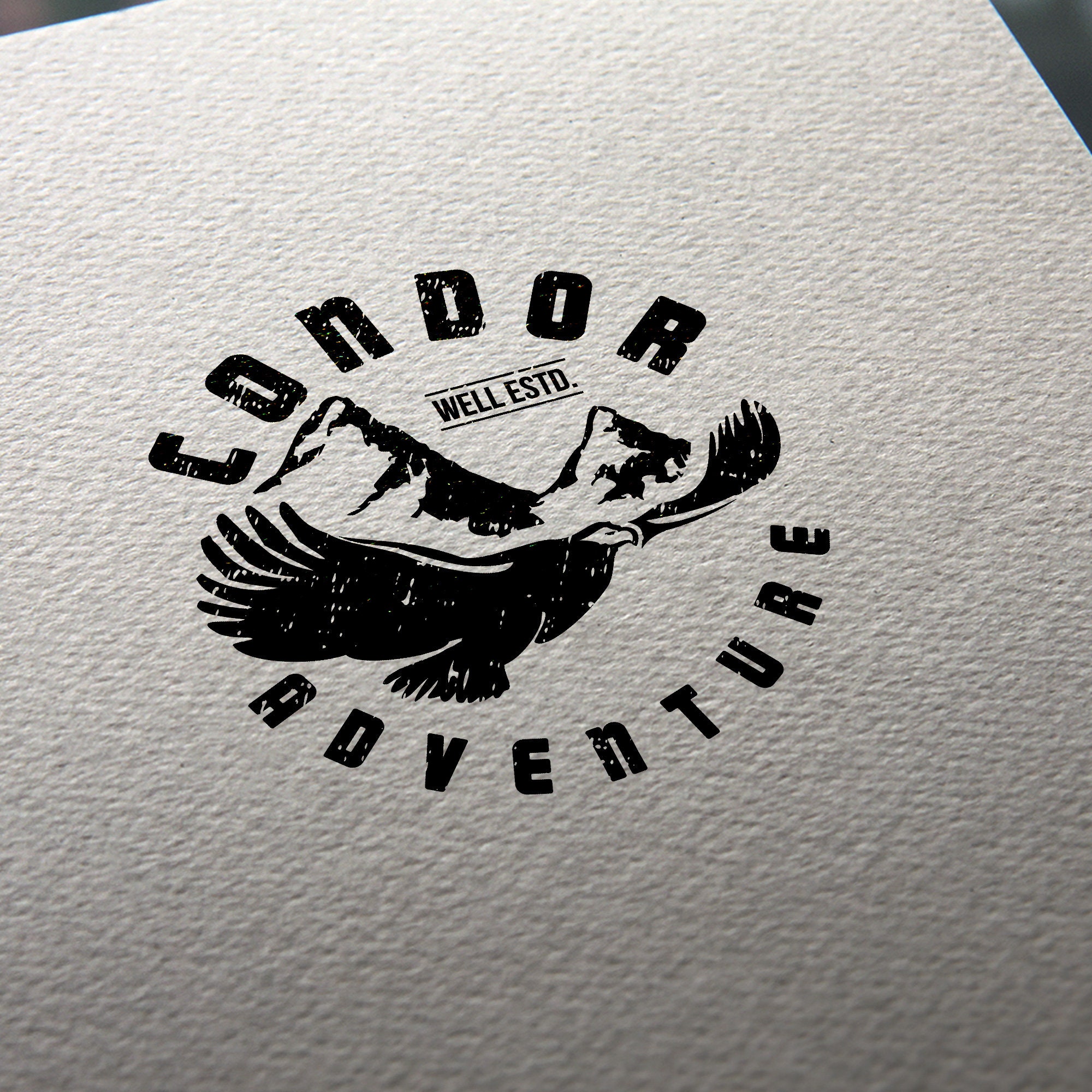 Condor Emblem + Customization, Adventure Emblem, Condor Logo, Adventure ...