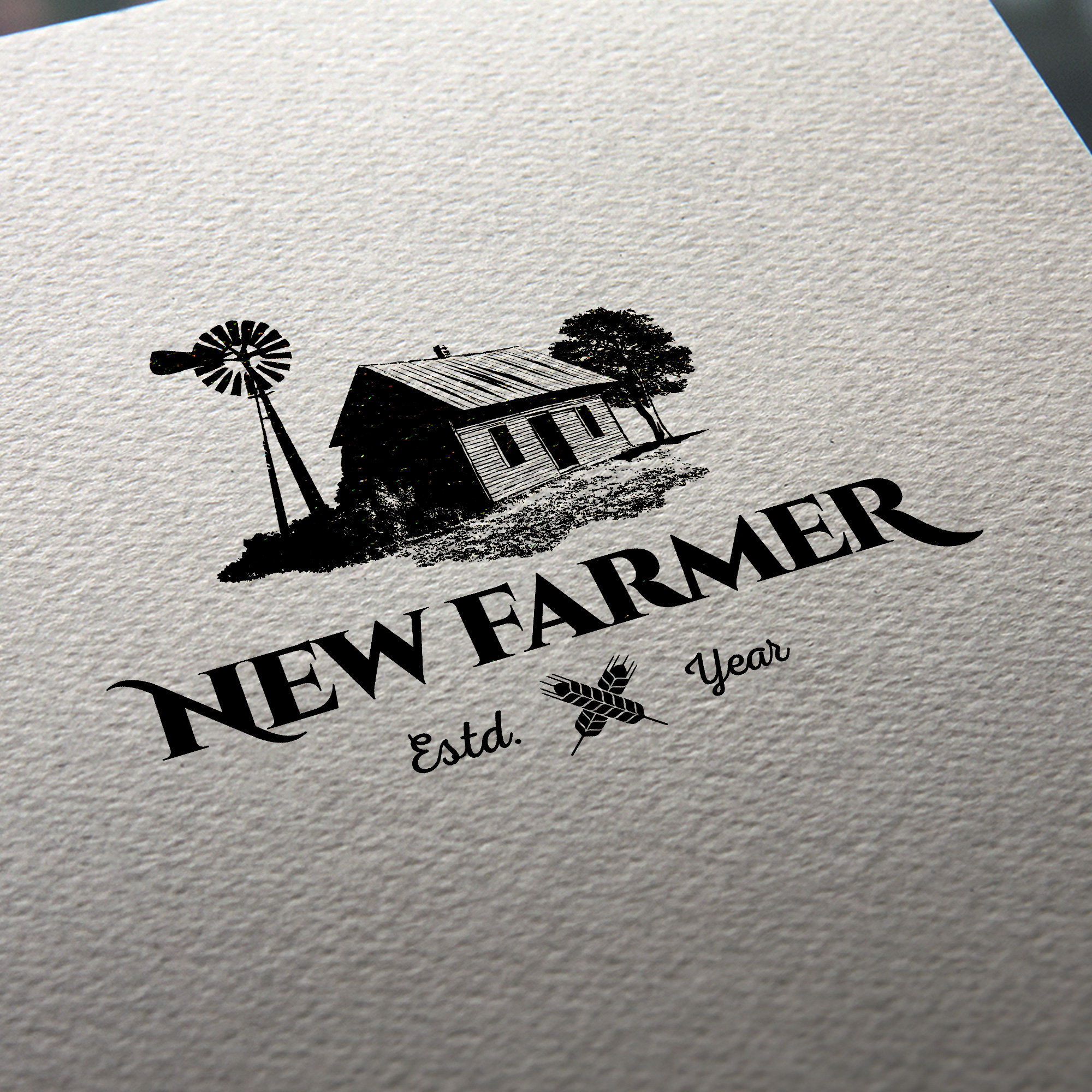 Farm Logo Design + Customization, Small Farm Logo, Agricultural Logo ...