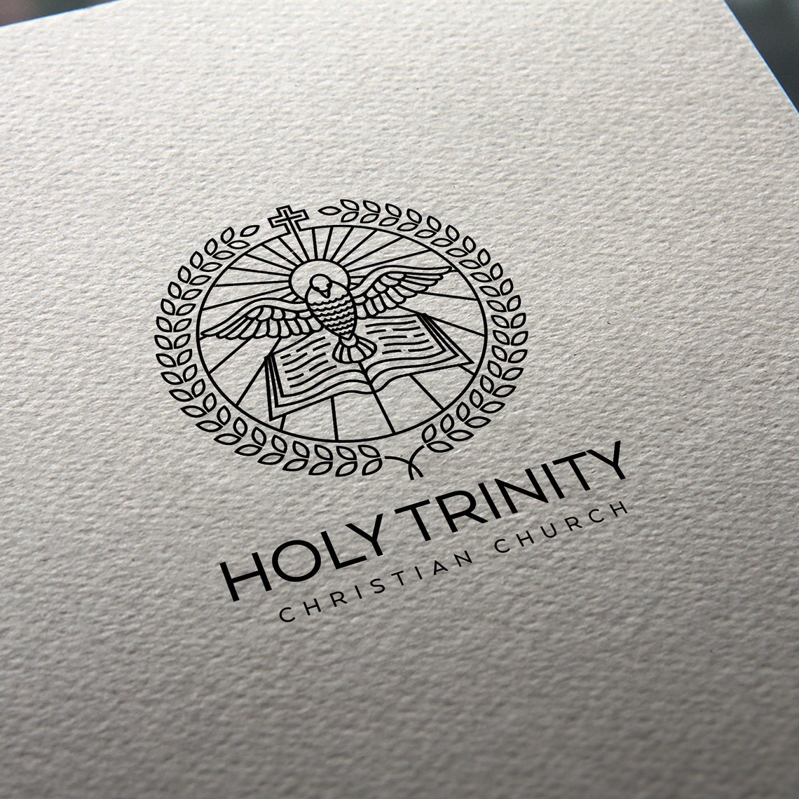 Church Logo Design + Customization, Christianity Logo, Religious Logo ...