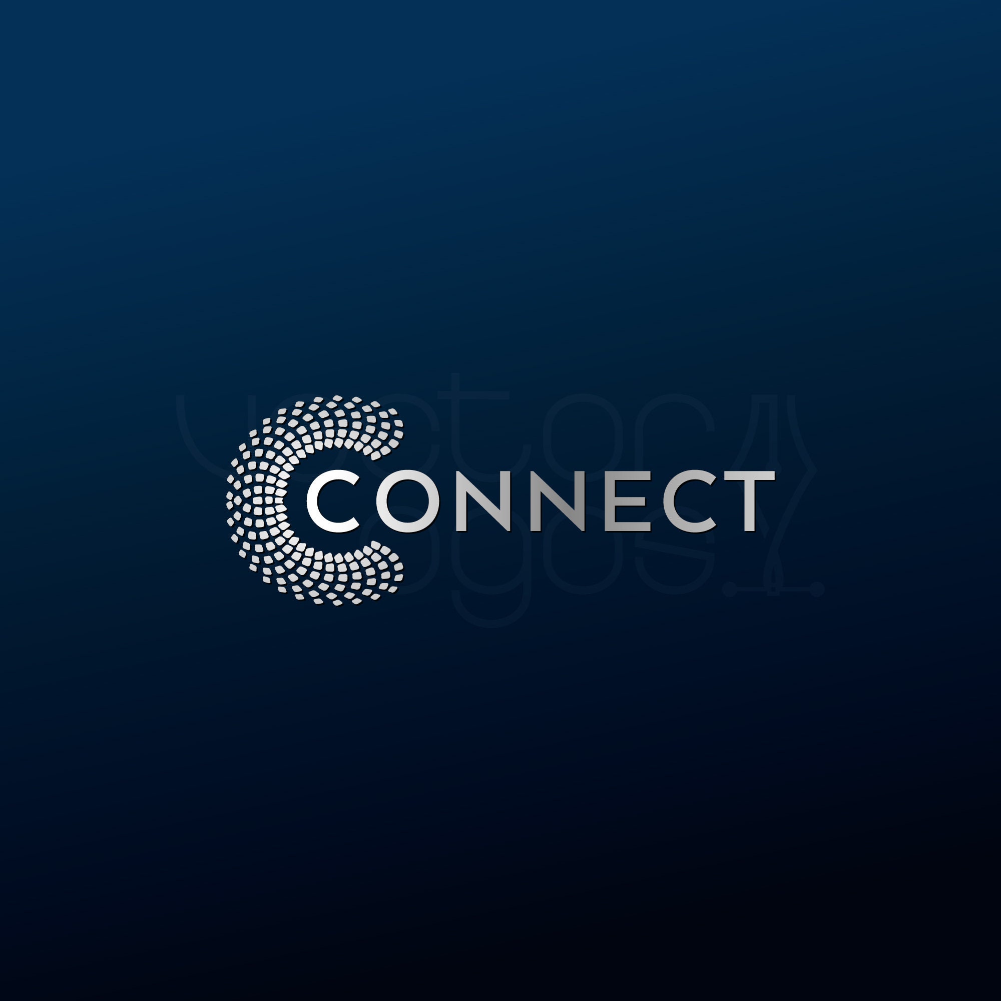 Connect Logo Design + Customization, Digital Logo, Connection Logo ...
