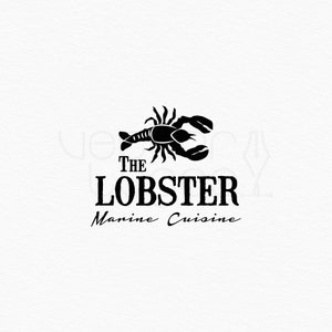 Lobster Logo Design + Customization, Restaurant Logo, Seafood Logo ...