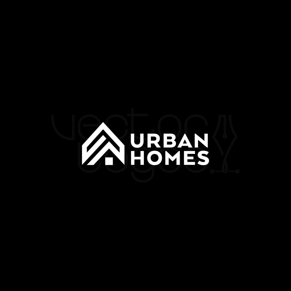 Urban Homes Logo Design + Customization, Construction Logo ...