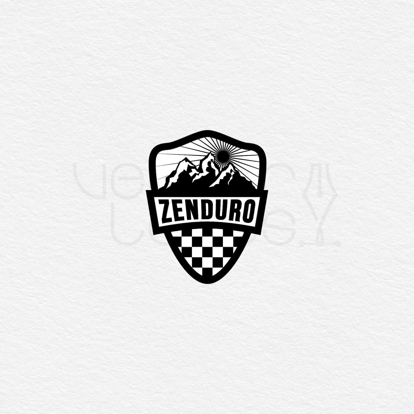 Enduro logo design customization sport logo motor logo | Etsy
