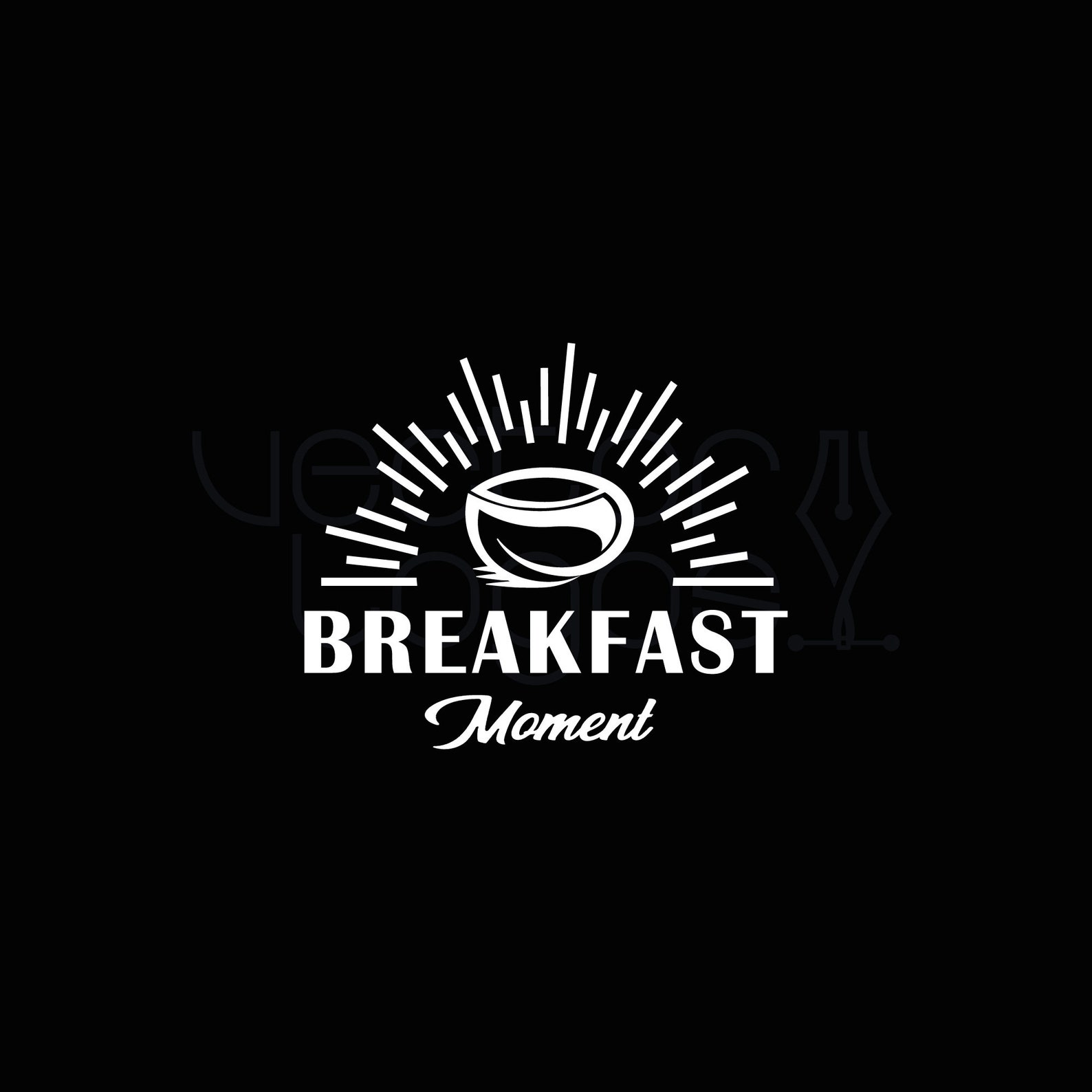Breakfast Logo Design + Customization, Food Logo, Food Brand Logo ...