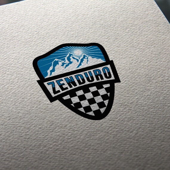 Enduro logo design customization sport logo motor logo | Etsy