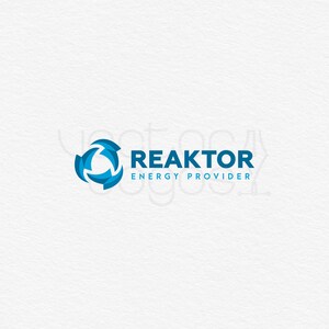 Reaktor Logo Design Customization Electrical Logo Reactor - Etsy