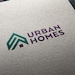 Urban Homes Logo Design + Customization, Construction Logo ...