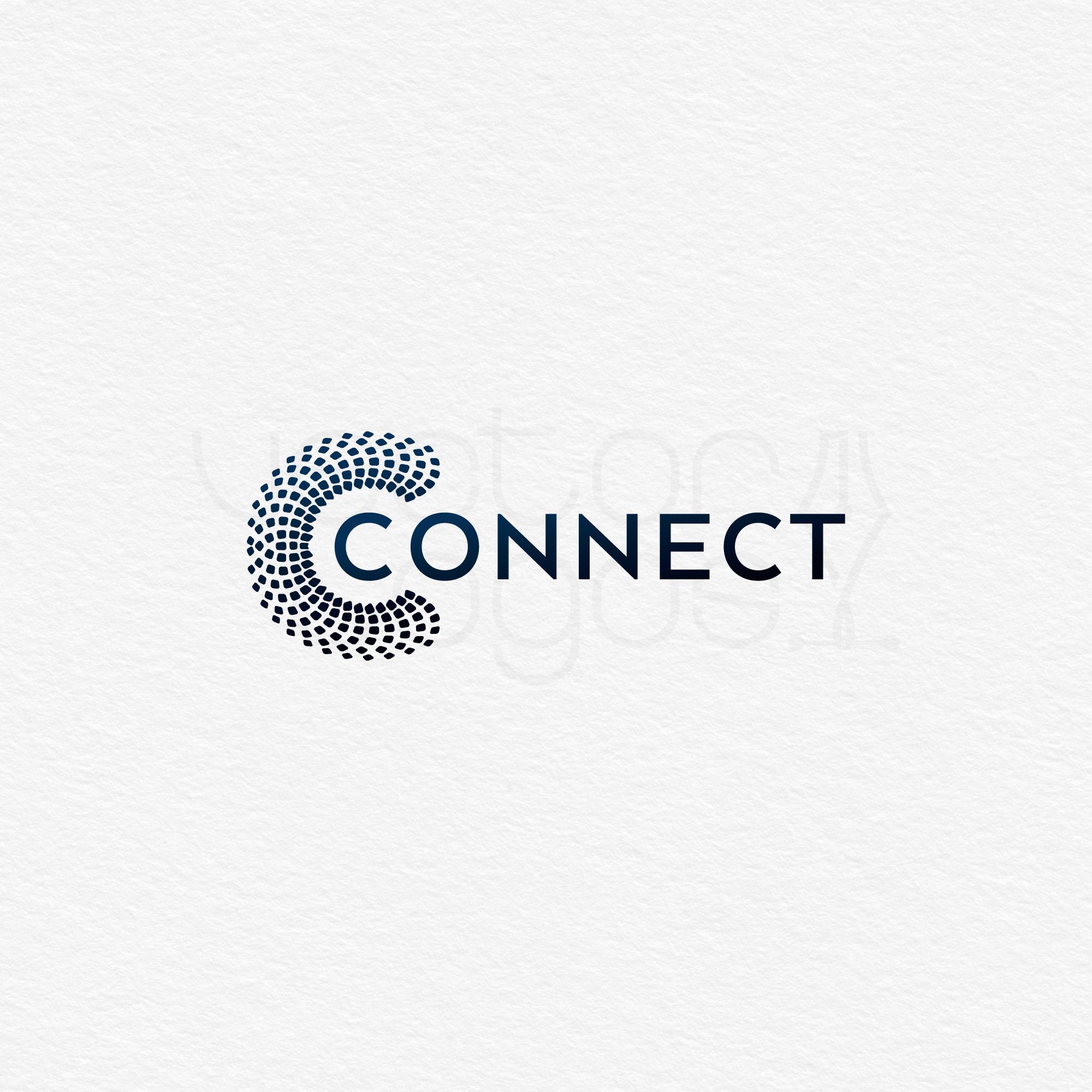 Connect Logo Design + Customization, Digital Logo, Connection Logo ...