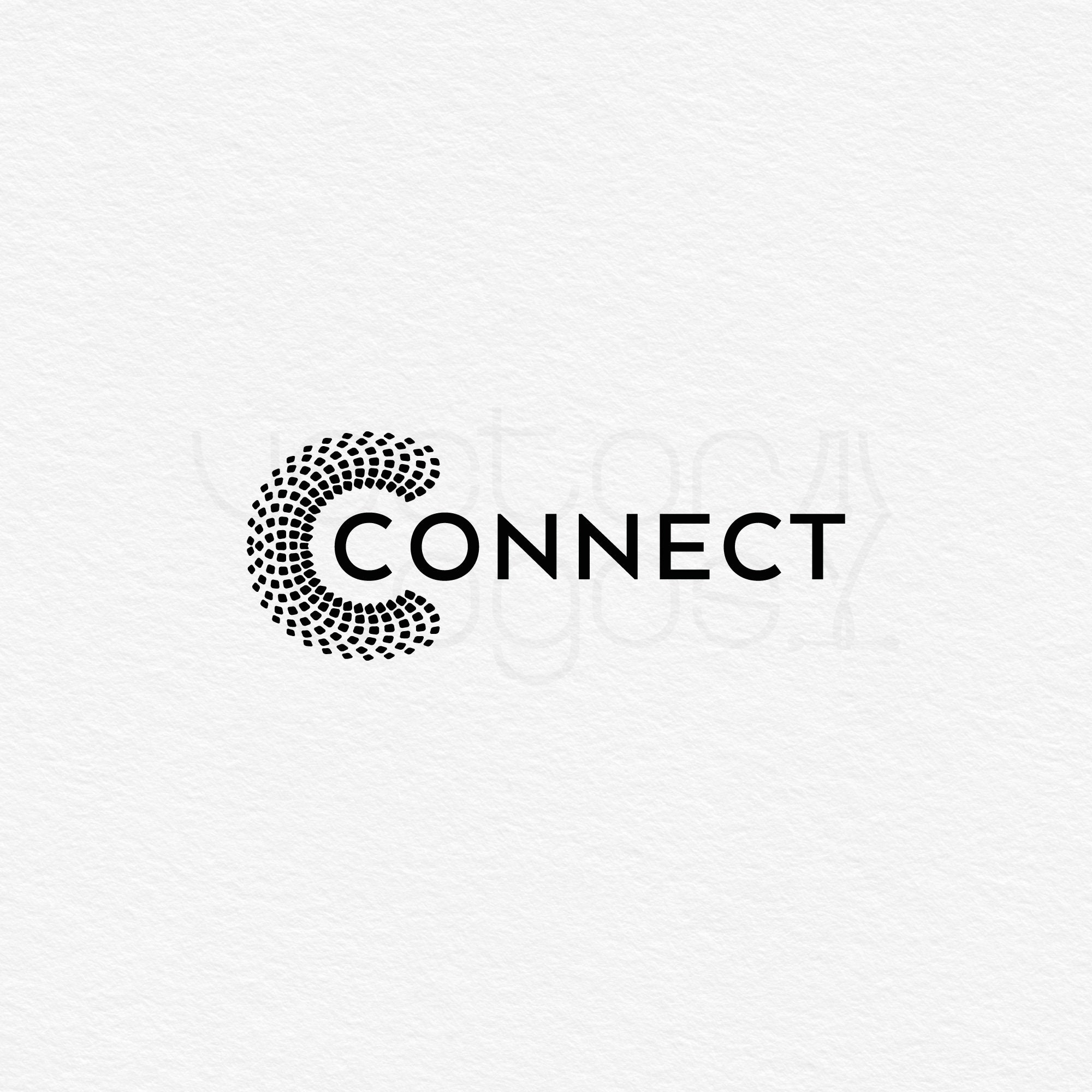 Connect Logo Design + Customization, Digital Logo, Connection Logo ...