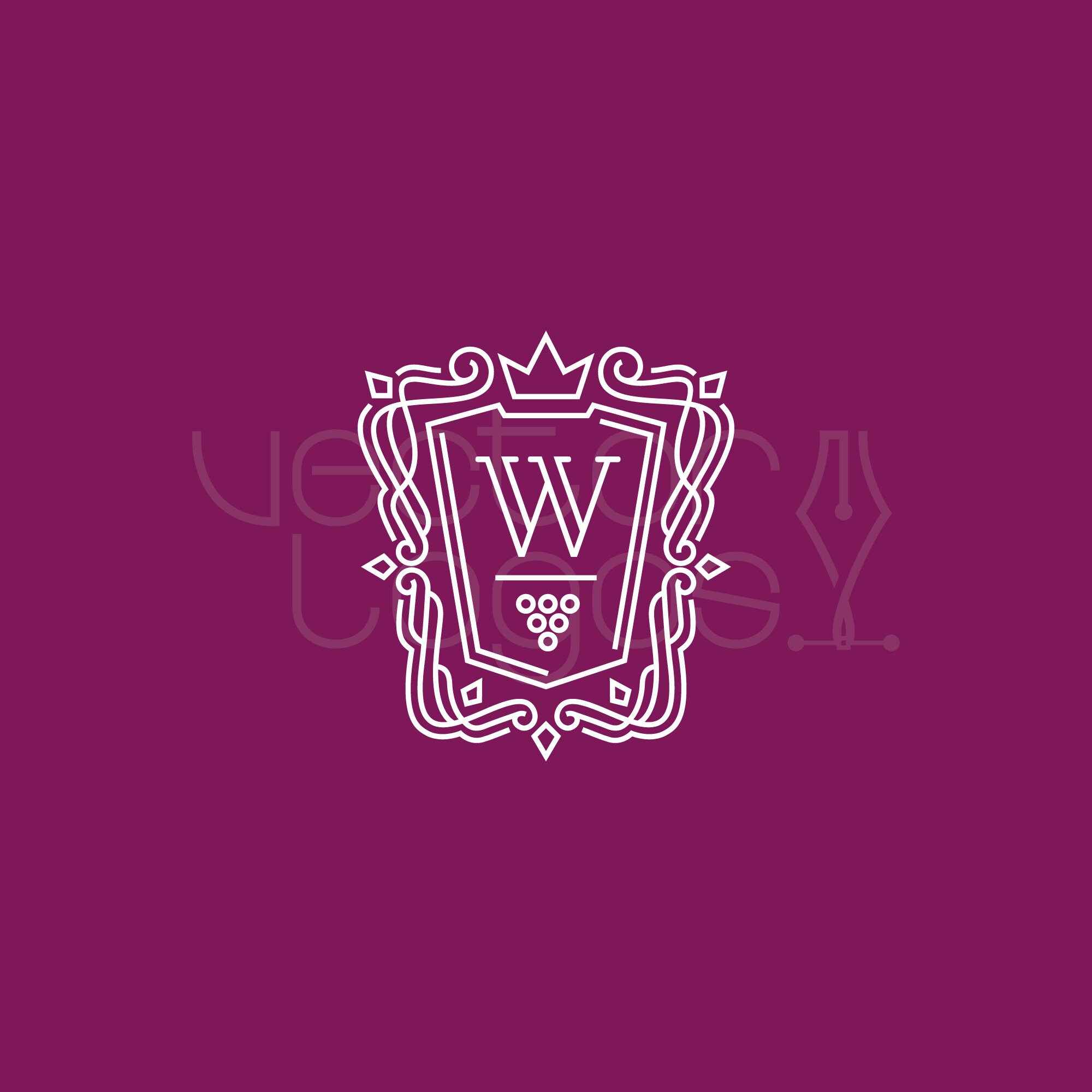 Wine Cellar Logo Design + Customization, Winery Logo, Wine Logo, Wine ...