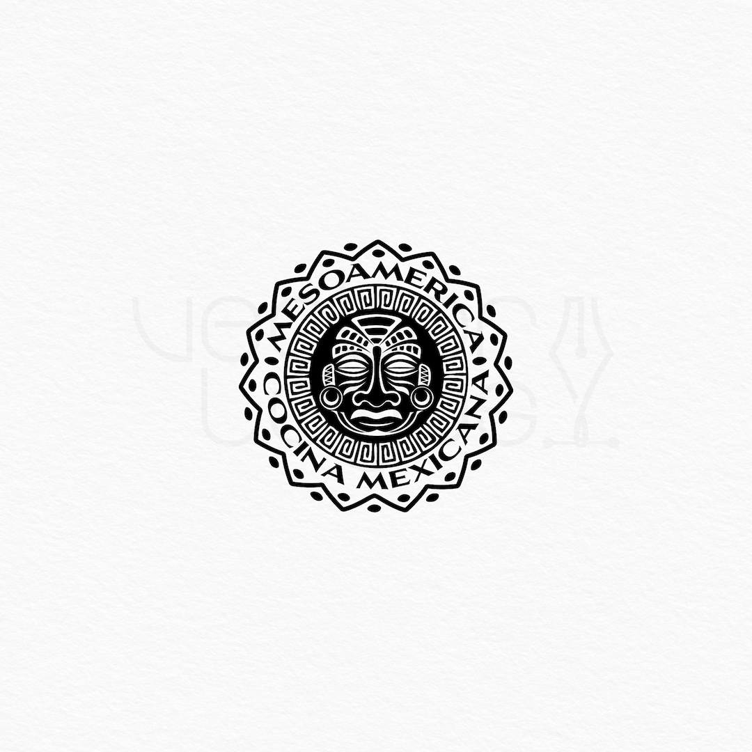 Mexican Logo Design + Customization, Restaurant Logo, Mayan Logo ...