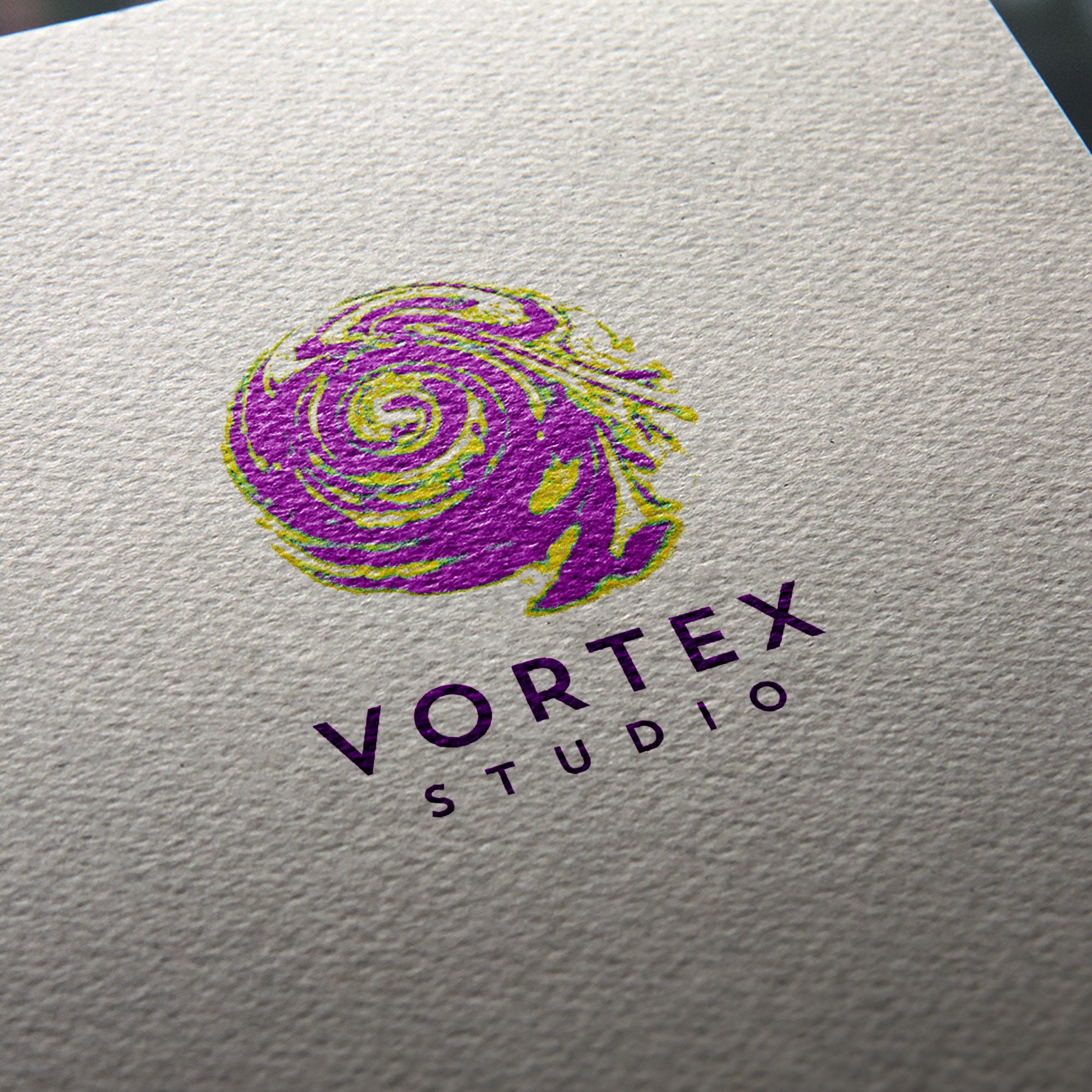 Vortex Logo Design Customization Multipurpose Logo Art - Etsy