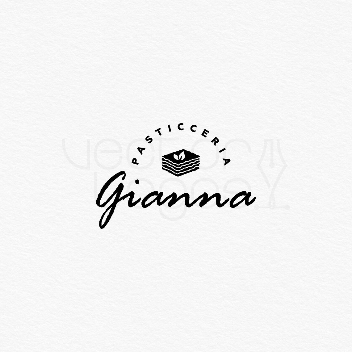 Pasticceria Logo Design + Customization, Restaurant Logo, Pizza & Pasta ...