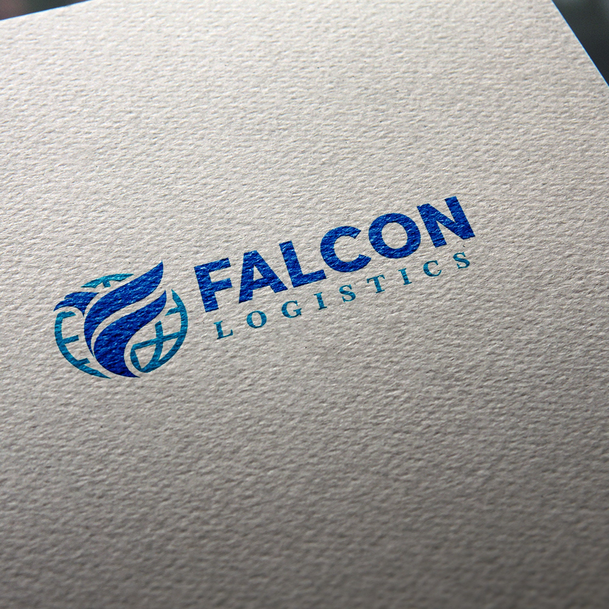 Falcon Logo Design + Customization, Logistic Logo, Transportation Logo ...