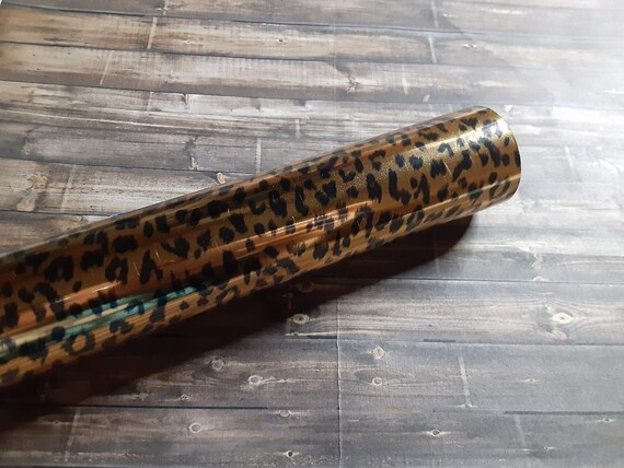 2.75ft Roll Leopard Cheetah Print HTV Iron On Vinyl by Werk It Girl ...