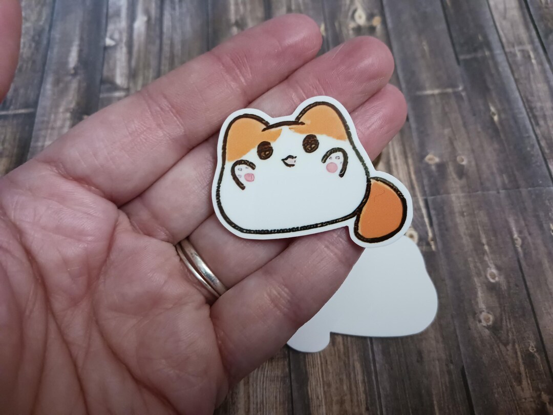 Kawaii Chunky Cat Planar Resin, Cute Animals, Decoden Supplies - Etsy